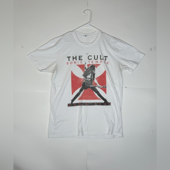 Shirts | The Cult Sonic Temple Tour Tshirt Size Large Goth Alternative ...